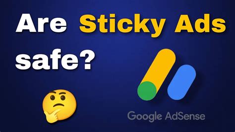 Are Sticky Adsense Ads Safe Safe Way To Implement Sticky Adsense Ads Increase Adsense Rpm
