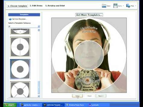 Using Lightscribe Software - Lightscribe Direct Disc Labeller - YouTube