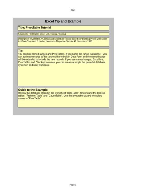 07 Pivottable Tutorial Pdf