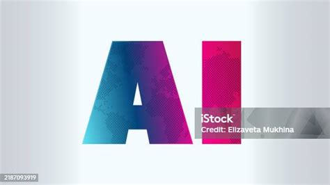 인공지능 세계 지도 윤곽이 있는 Ai 기호 딥 러닝 스마트 디지털 기술 과학 미래 프리젠 테이션 웹 디자인 비즈니스에 대 한