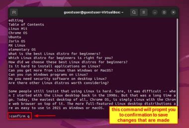Linux Vim Quit And Save 7 Effective Ways