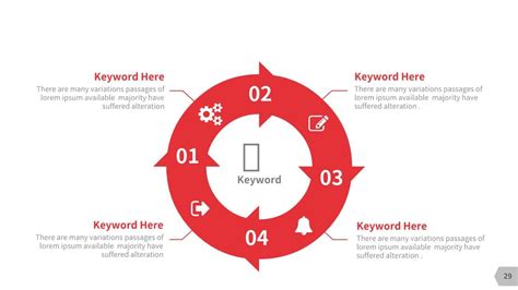 Red Circle With Arrows Google Slide Theme And Powerpoint Template Slidedocs