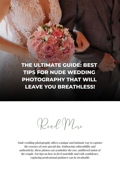 The Ultimate Guide Best Tips For Nude Wedding Photography That Will