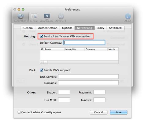 Iptables OpenVPN Client Traffic Is Not Entirely Routed Through VPN Server Fault