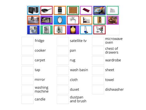 Acpb B07 Household Objects Match Up