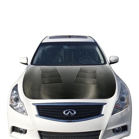 G37 Carbon Fiber Hood Vented Ams Style Bimmer Vault