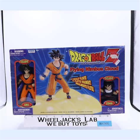 Goku Gohan Flying Nimbus Cloud Dragonball Z 2000 Irwin Toys New