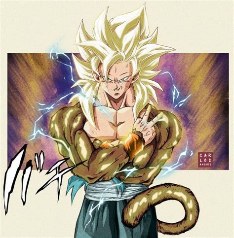 Ssj4 Golden By Hboruno On Deviantart