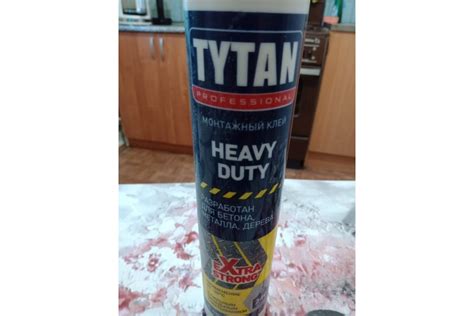 Монтажный клей TYTAN PROFESSIONAL HEAVY DUTY каучуковый 310мл 62963 ...
