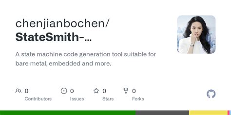 Github Chenjianbochenstatesmith Statemachine A State Machine Code