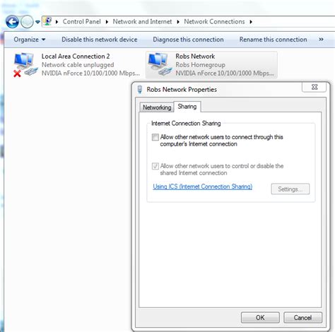 problems with ics on a windows 7 xp network windows 7 forums