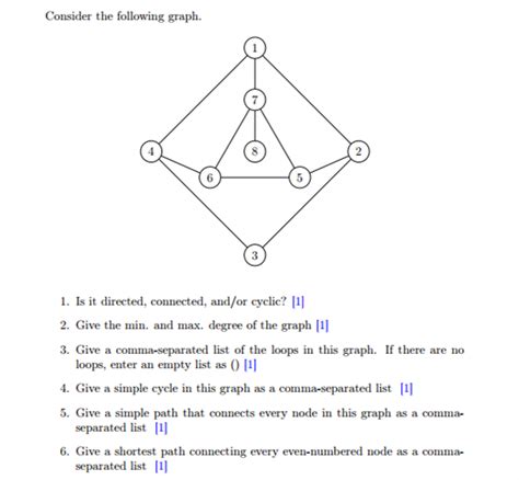 solved consider the following graph is it directed