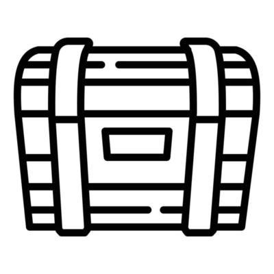Treasure Chest Outline Vector Art Icons And Graphics For Free Download