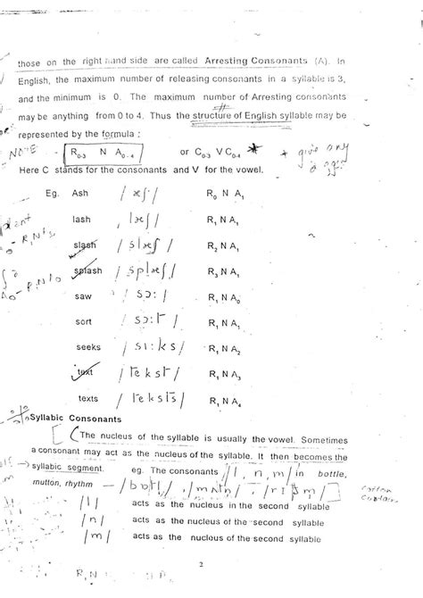Solution Syllable Structure Studypool