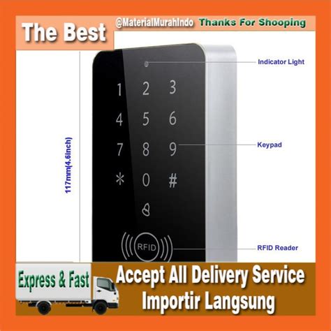 Jual RFID Access Control Panel X1 DoorLock12V Keypad Password Shopee Indonesia