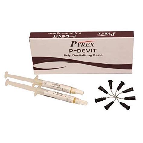 Pyrax Pulp Devitalizing Paste P Devit 2 Syringes Of 3 G Health And Personal Care