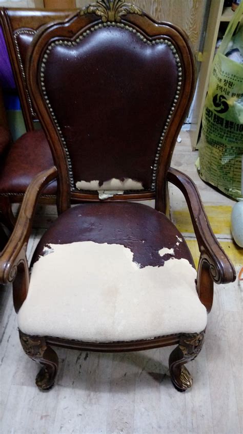 소비자가 인증하는 최고의 식탁의자 수리업체 솔로몬소파 수리후기 네이버 블로그