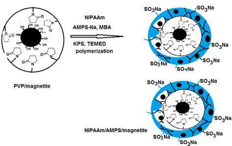 Scheme 2 A Chemical Structure And B Schematic Presentation Of