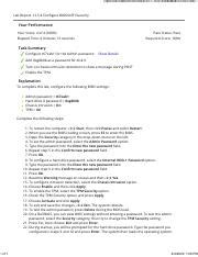 Lab 12 5 4 Configure BIOS UEFI Security Pdf 1 Of 1 Https Cdn Testout Com Client V5 1 10 614