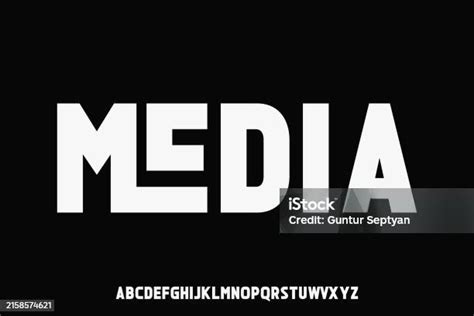 헤드라인 포스터 배너 등에 적합한 알파벳 글꼴 벡터 디자인을 표시합니다 개념에 대한 스톡 벡터 아트 및 기타 이미지 개념
