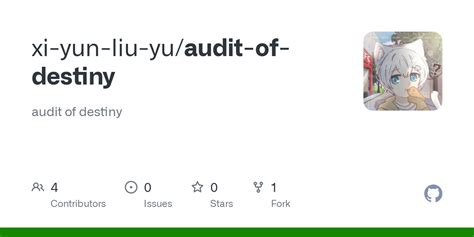releases · xi yun liu yu audit of destiny · github