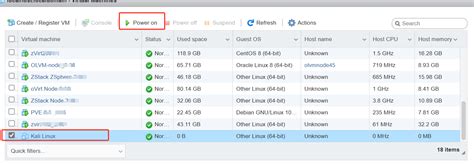 how to run kali linux on vmware vinchin backup