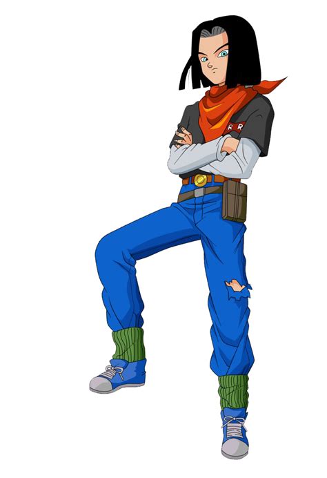 Android 17 Render By Silverwingsaiyan On Deviantart