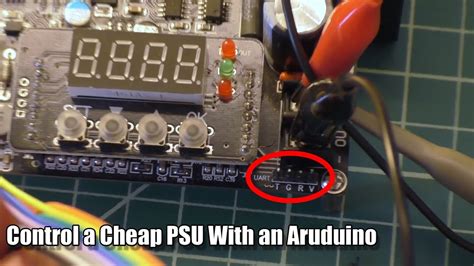 controlling a power supply with an arduino youtube