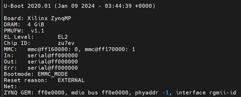Xilinx Zynqmp 根系统以及emmc启动zynq从emmc启动系统 Csdn博客