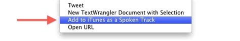 How To Convert Text To Spoken Audio In Mac Os X The Easy Way