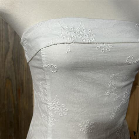 Sleeveless White Lucki Clover Dress Bought For Depop