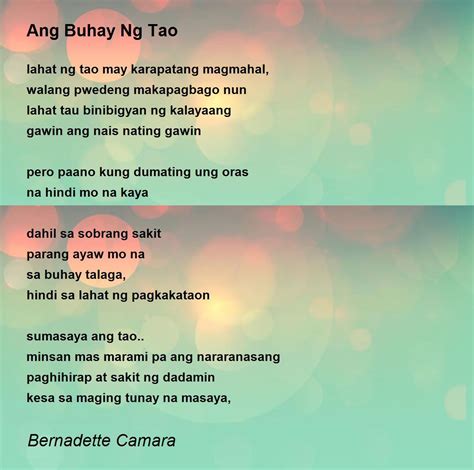 Buhay Ng Tao Quotes Love Story Ng Buhay Ng Tao Magulong Pag Ibig
