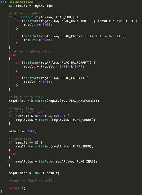 Gameboy Emulator Fails Blargg Daa Test Remudev