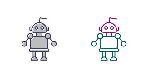 Robot Vector Icon 22835896 Vector Art At Vecteezy