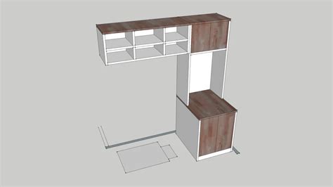Custom Copy Corner By Candex Custom Corp 3d Warehouse