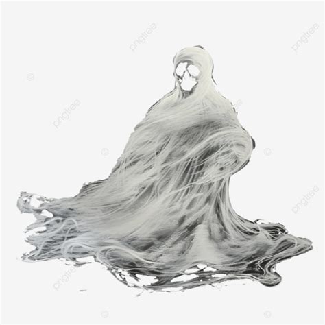 떠다니는 유령 분필 그림 귀신 떠 있는 할로윈 Png 일러스트 및 이미지 에 대한 무료 다운로드 Pngtree