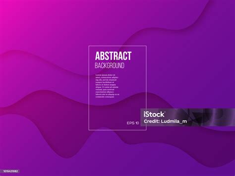 보라색과 핑크 색상으로 유체 그라데이션 배경입니다 최신 유행 크리에이 티브 디자인 레이어 효과 벡터 일러스트 레이 션 0명에
