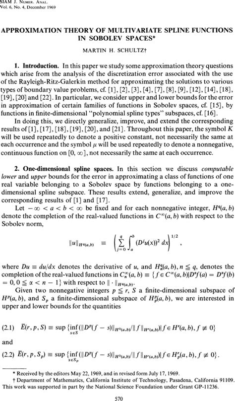 Approximation Theory Of Multivariate Spline Functions In Sobolev Spaces