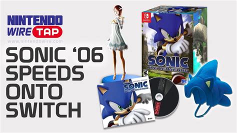 Sonic 06 Comes To The Switch With A New Amiibo Nintendo Wiretap April Fools 2018 Youtube