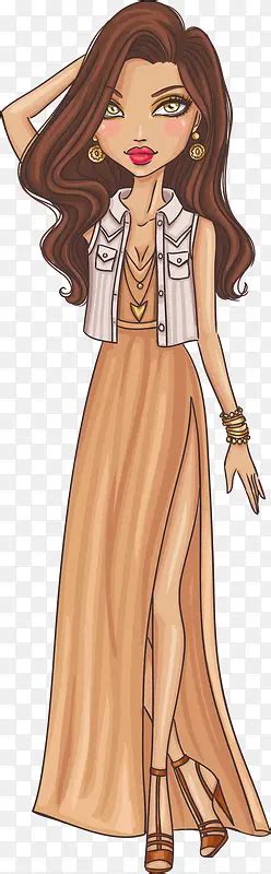 矢量手绘长发女孩png图片素材下载图片编号8110011 Png素材网 矢量手绘长发女孩png图片素材下载图片编号8110011 Png素材网