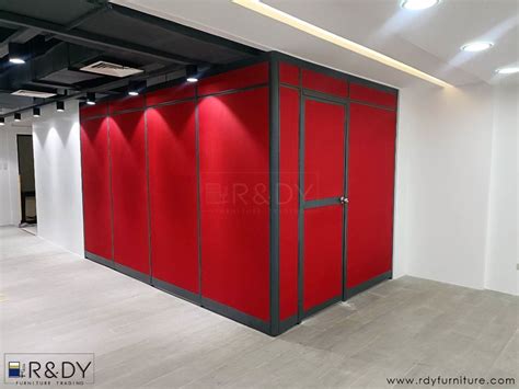 Customized Modular Partition Floor To Ceiling Workstation Cubicle