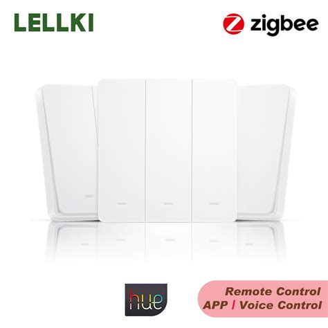 Interruptor De Luz Inteligente Zigbee 10a Eu Tuya Grandado