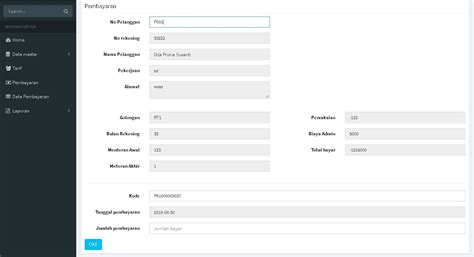 Gratis Full Sourcode Aplikasi Pembayaran Pdam With Codeigniter