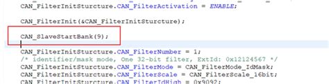 Stm32 Can总线过滤器设置stm32 Can掩码 Csdn博客
