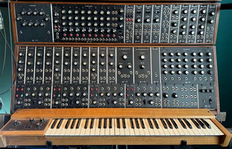 1969 Moog Iiic Vintage Modular Synth And Ribbon Controller For Sale Soundgas