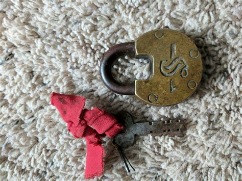 Vintage Brass Padlock Slaymaker With Key Opens Antique Price Guide