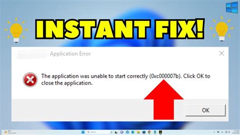 how to fix error 0xc00007b [easy method 2024] youtube