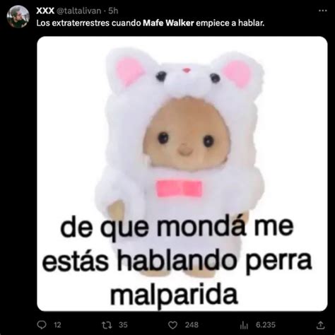 Mafe Walker Es Blanco De Memes Por Las Recientes Afirmaciones Sobre Ovnis Infobae