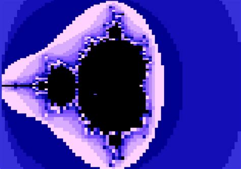 Explore Mandelbrot Set Fractals On An Atari 8 Bit Computer 10 15 Mins