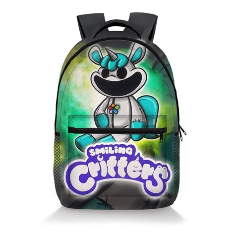 Smiling Critters Backpack Smiling Critters Game Backpack Lightweight